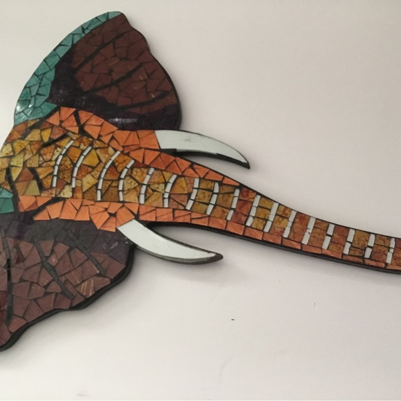 EARTHBOUND | Wall Decor | Mosaic Elephant Wall Art Earthbound Trading ...